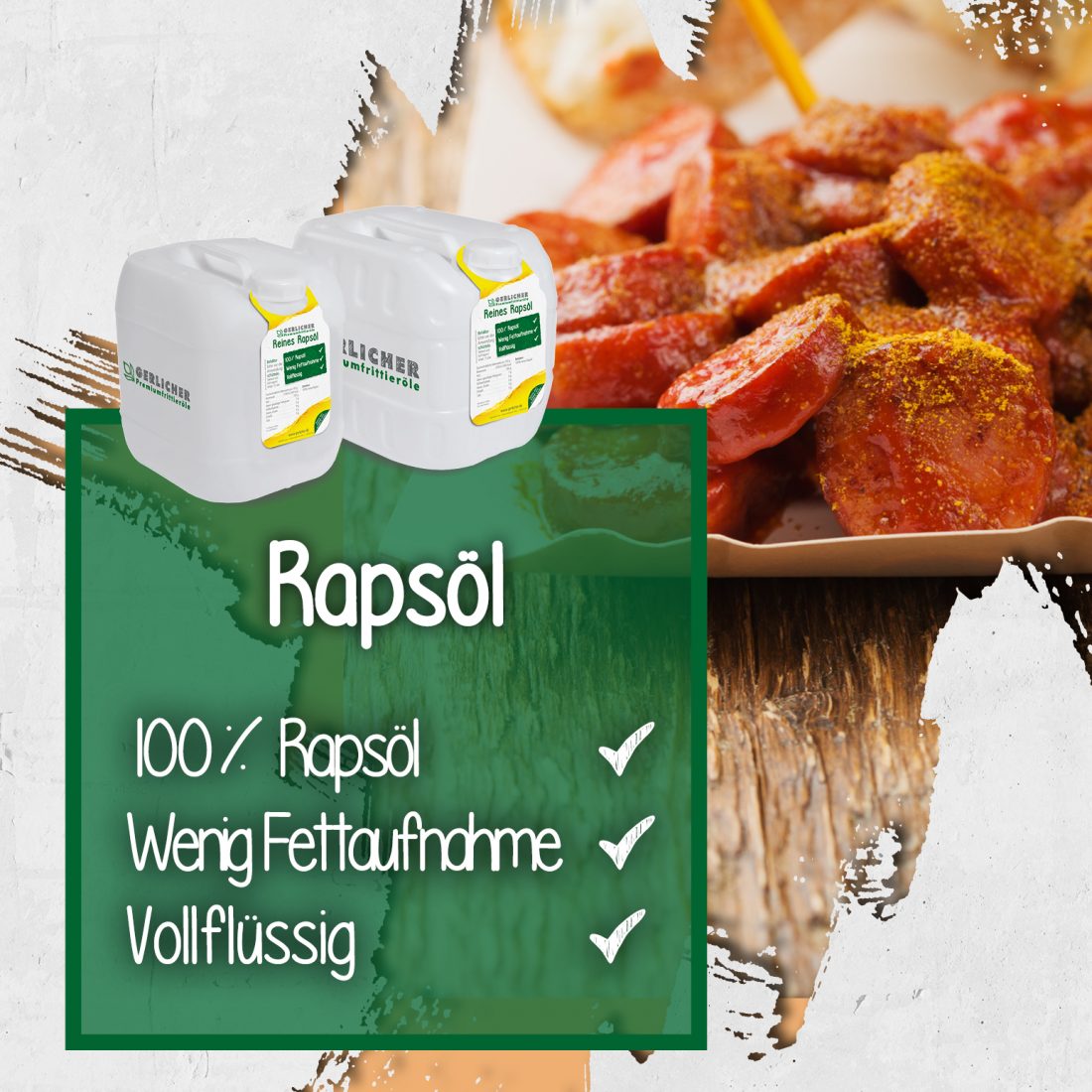 Frittieröle für gehobene Ansprüche | GERLICHER